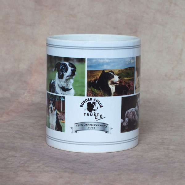 Border Collie Trust GB 25th Anniversary Mug