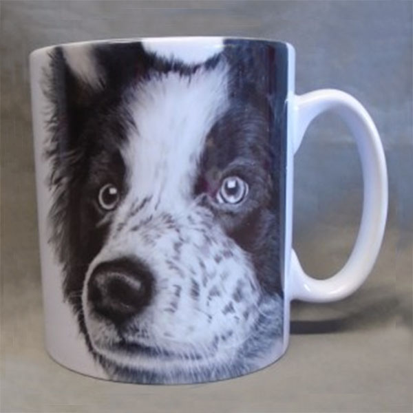 Mark Charles Border Collie Coaster